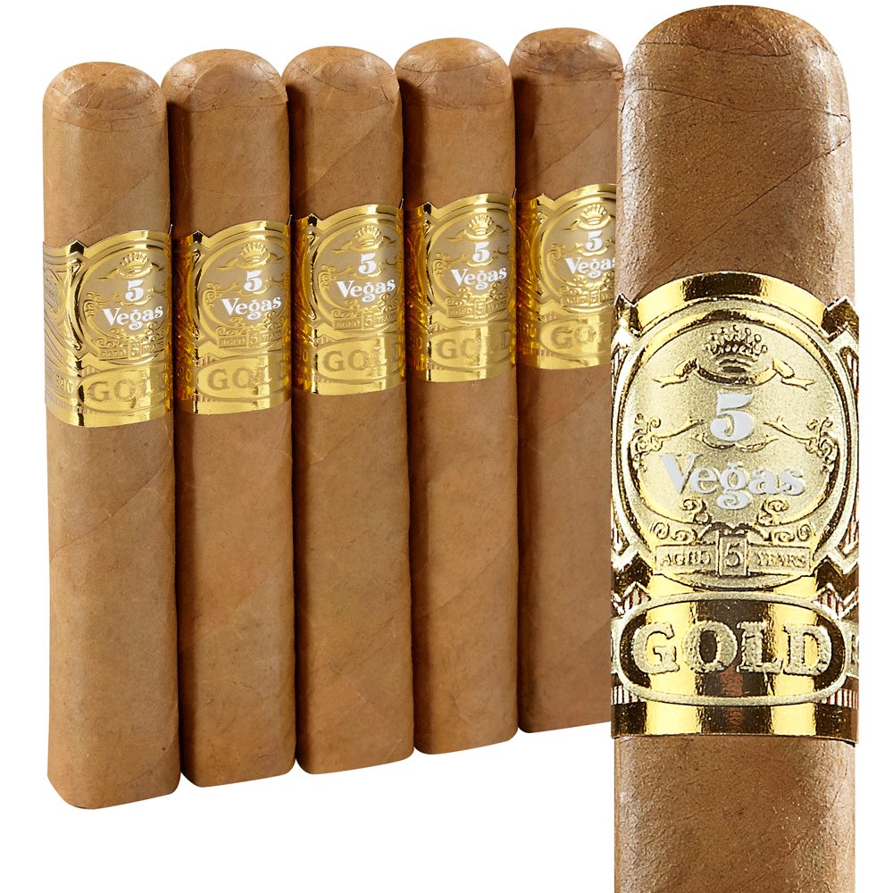 5 Vegas Gold Double Nickel - 5 Cigars - CigarBid