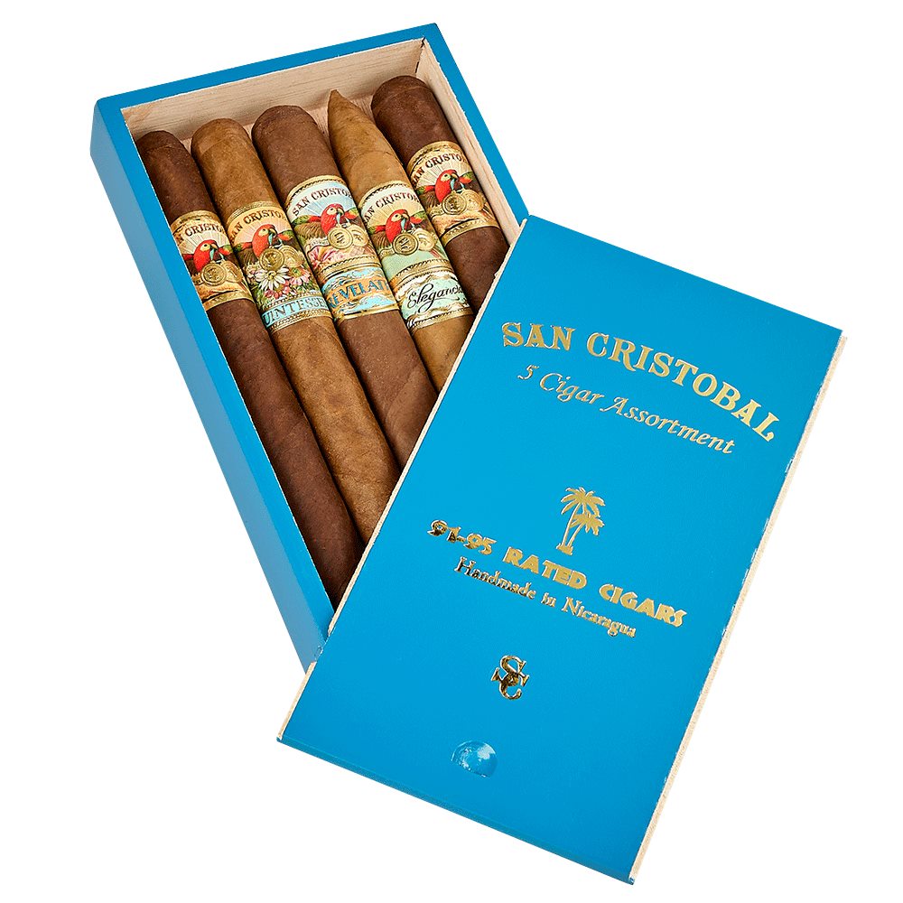 San Cristobal 91-95 Rated Sampler Box - CigarBid